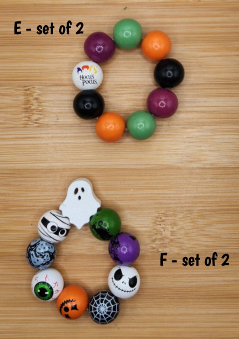Festive Fun Halloween Napkin Stretch Napkin Rings. Decorate Your Spooky ...