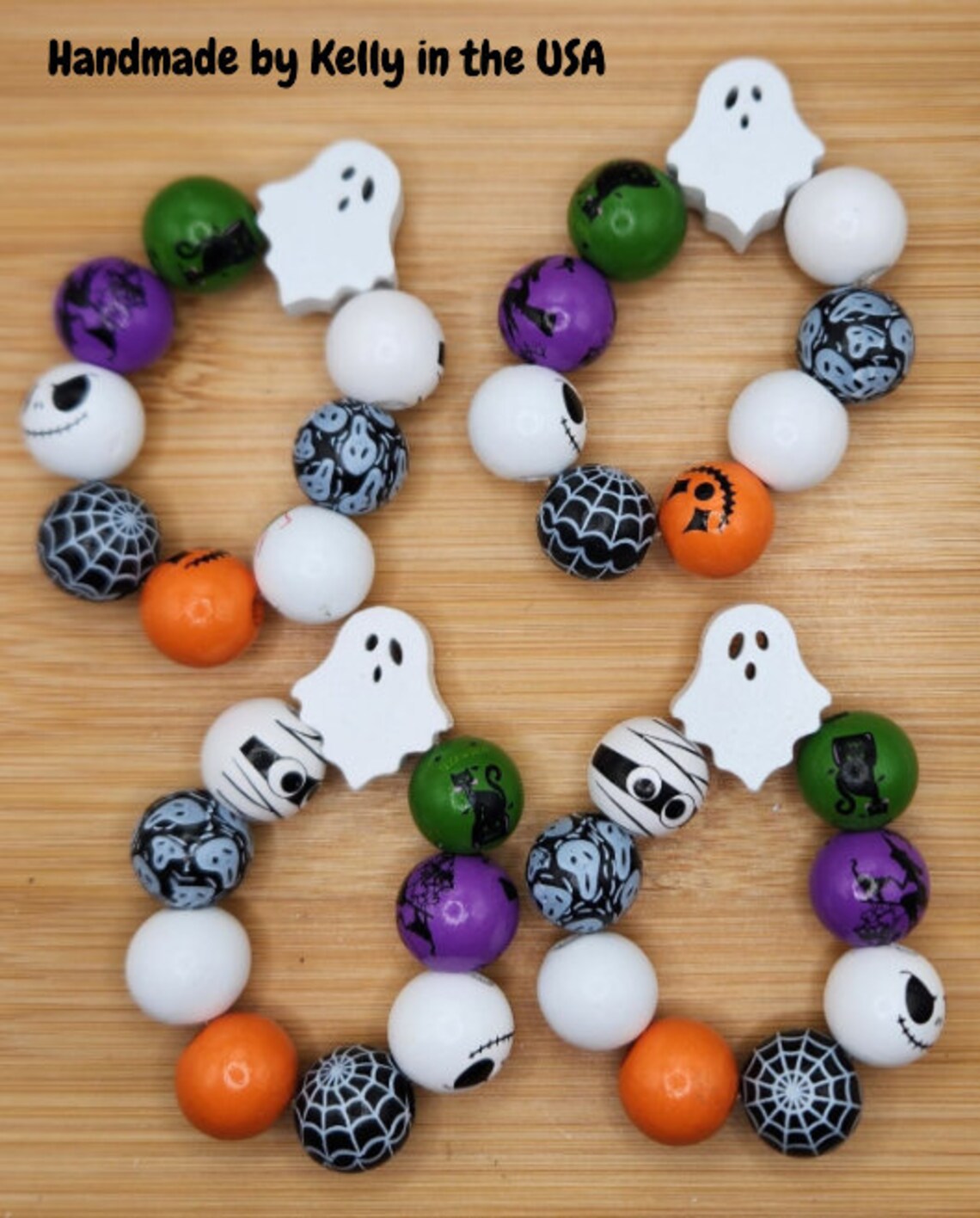Festive Fun Halloween Napkin Stretch Napkin Rings. Decorate Your Spooky ...