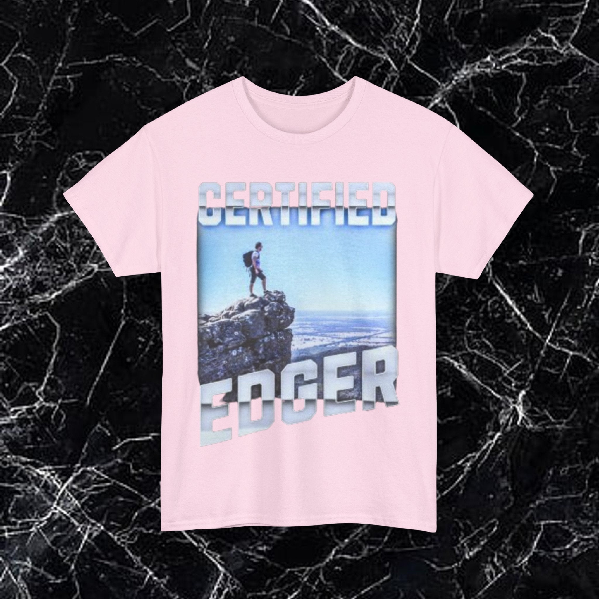 Funny Meme Tshirt, Certified Edger Joke Tee, Gift Shirt, Parody Tees ...