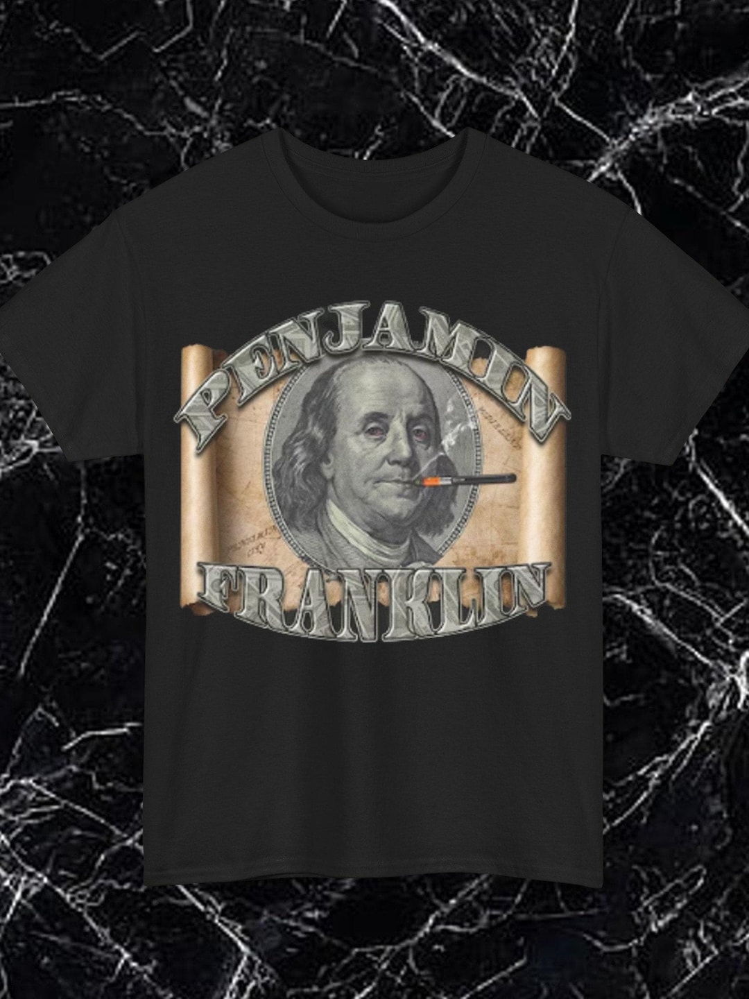 PENJAMIN FRANKLIN TEE funny 420 Shirt, Funny Shirts, Parody Tees, Funny Meme, Viral Shirt, Funny ...