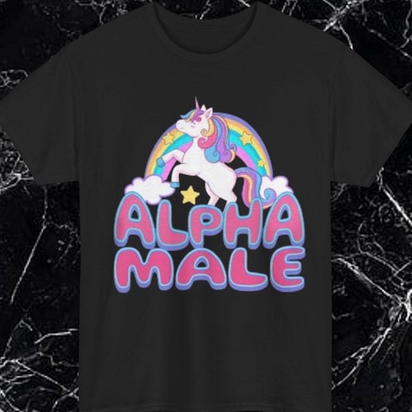 Alpha Male T Shirt - Etsy
