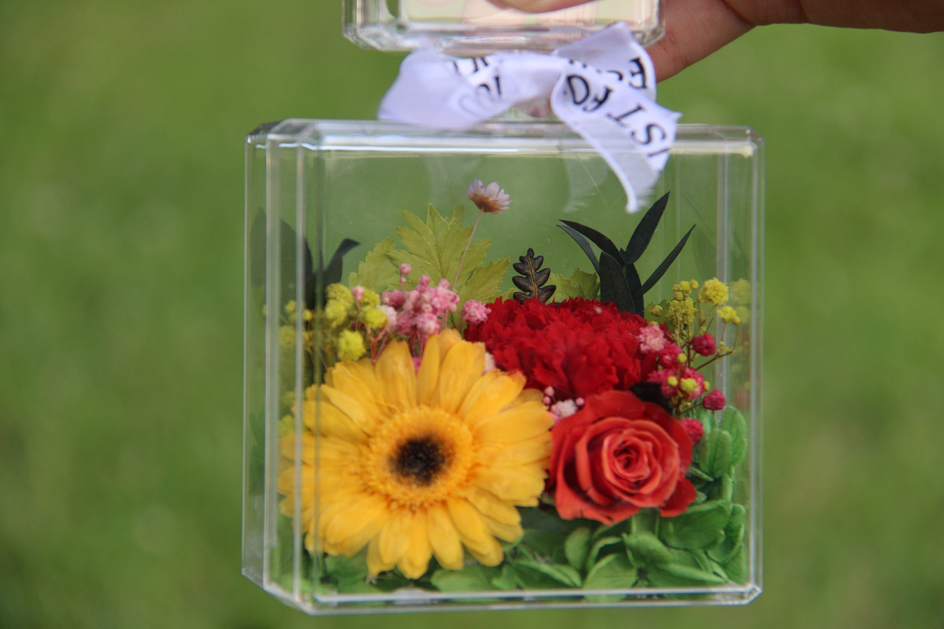 Handcrafted Preserved Flower Box - Etsy
