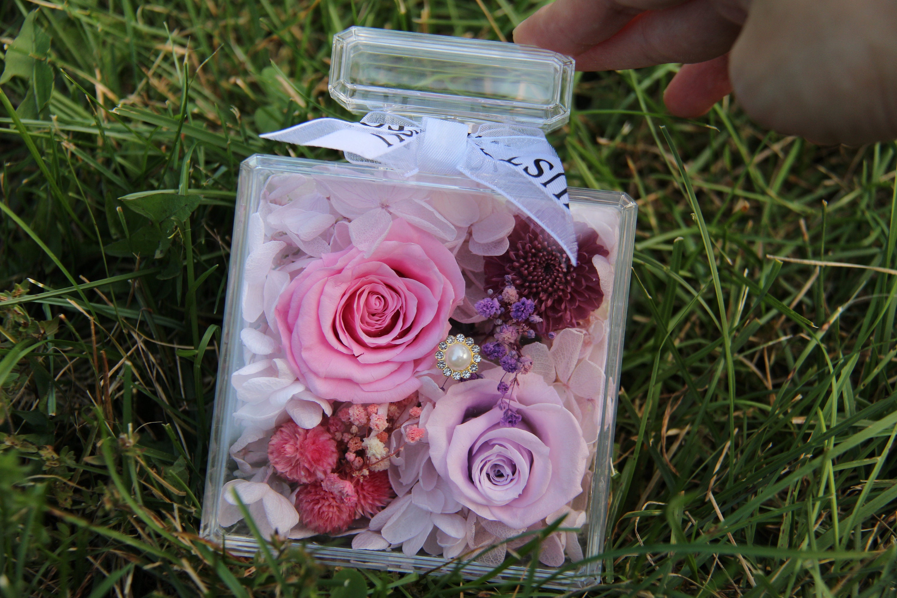 Handcrafted Preserved Flower Box - Etsy