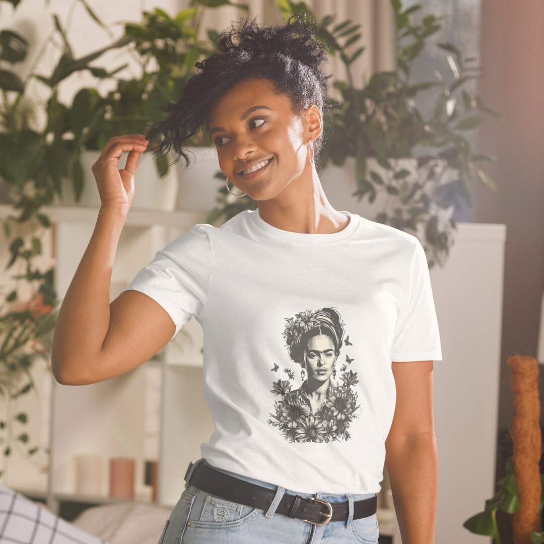 Frida Kahlo Portrait Shirt, Feminist Empowerment Tee - Etsy