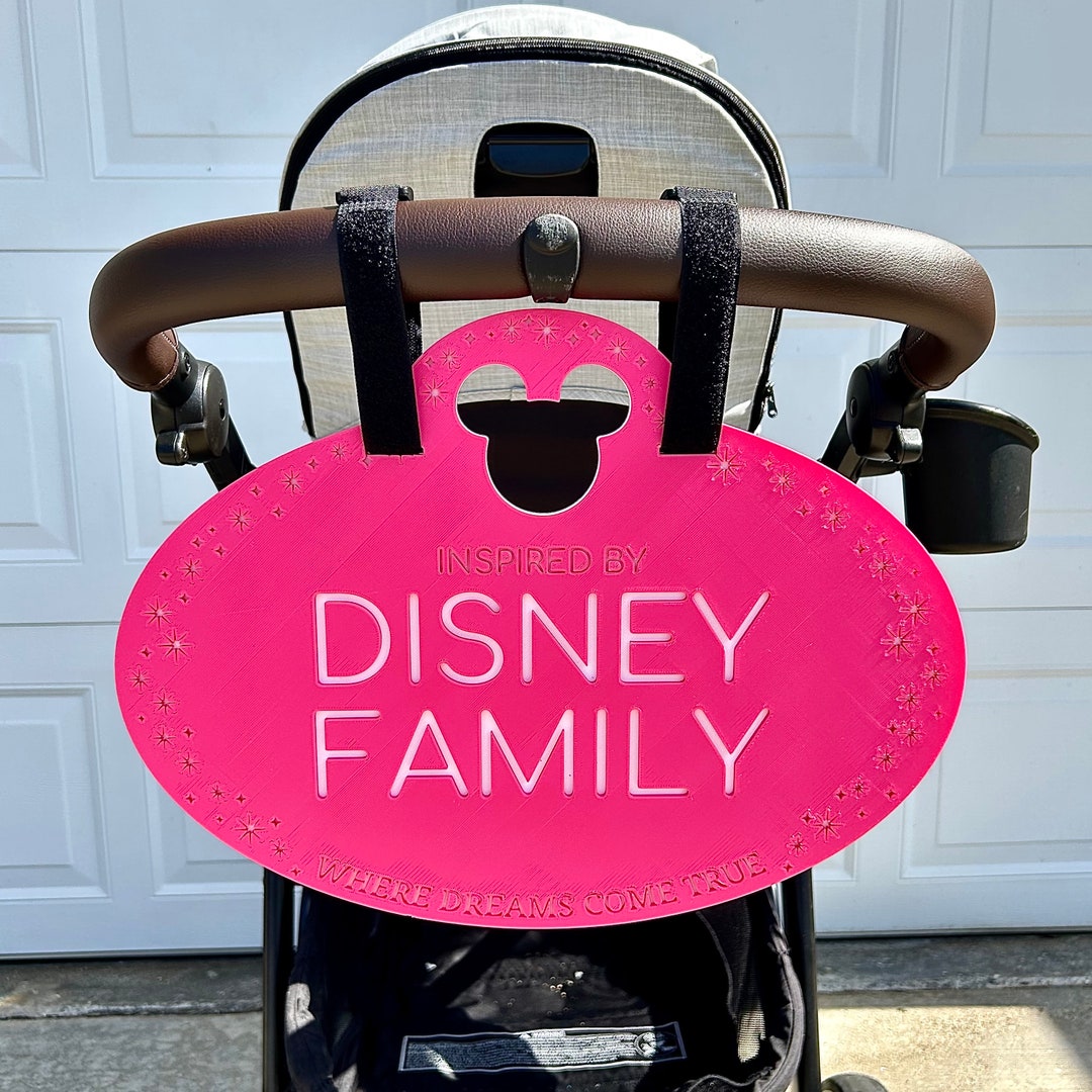 15 Custom Disney Cast Member Nametag Inspired Stroller Sign - Etsy