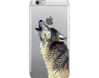 Wolf phone case | Etsy