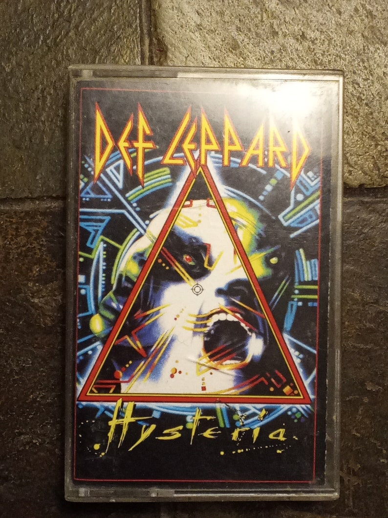 Def Leppard Hysteria Cassette - Etsy