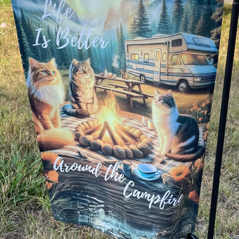 Camp Flag Motivation - Etsy