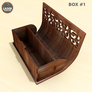 Set of 9 Laser Cut Box Svg Laser Cutter Box and Box Lasercut, Box ...