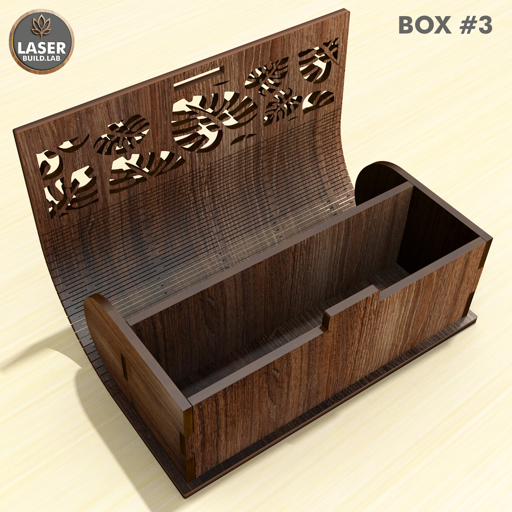 Laser Cut Book Box Svg Laser Cutting Files and Wooden Book Box File ...