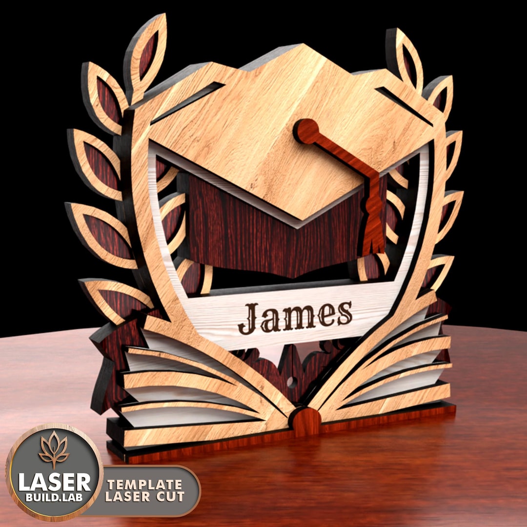 Svg Laser File Graduation, Laser Graduation Gift, Laser Cut Class of ...