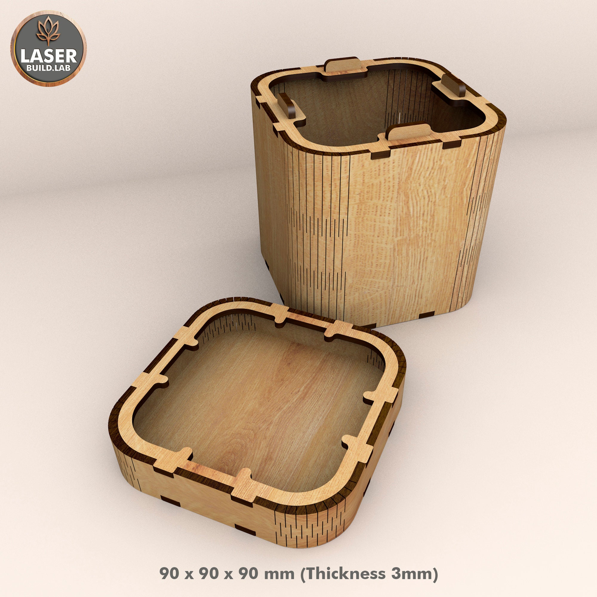 Big Bundle 7 Boxes Laser Cut Box File and Box DXF, Packaging Box SVG ...