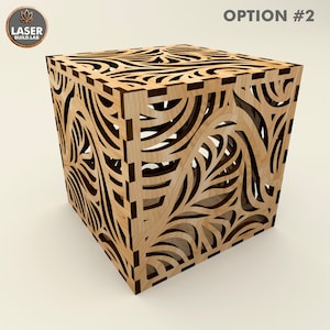 Creativity Laser Cut Files Box and Wood Box Laser Cut Svg File, Wooden ...