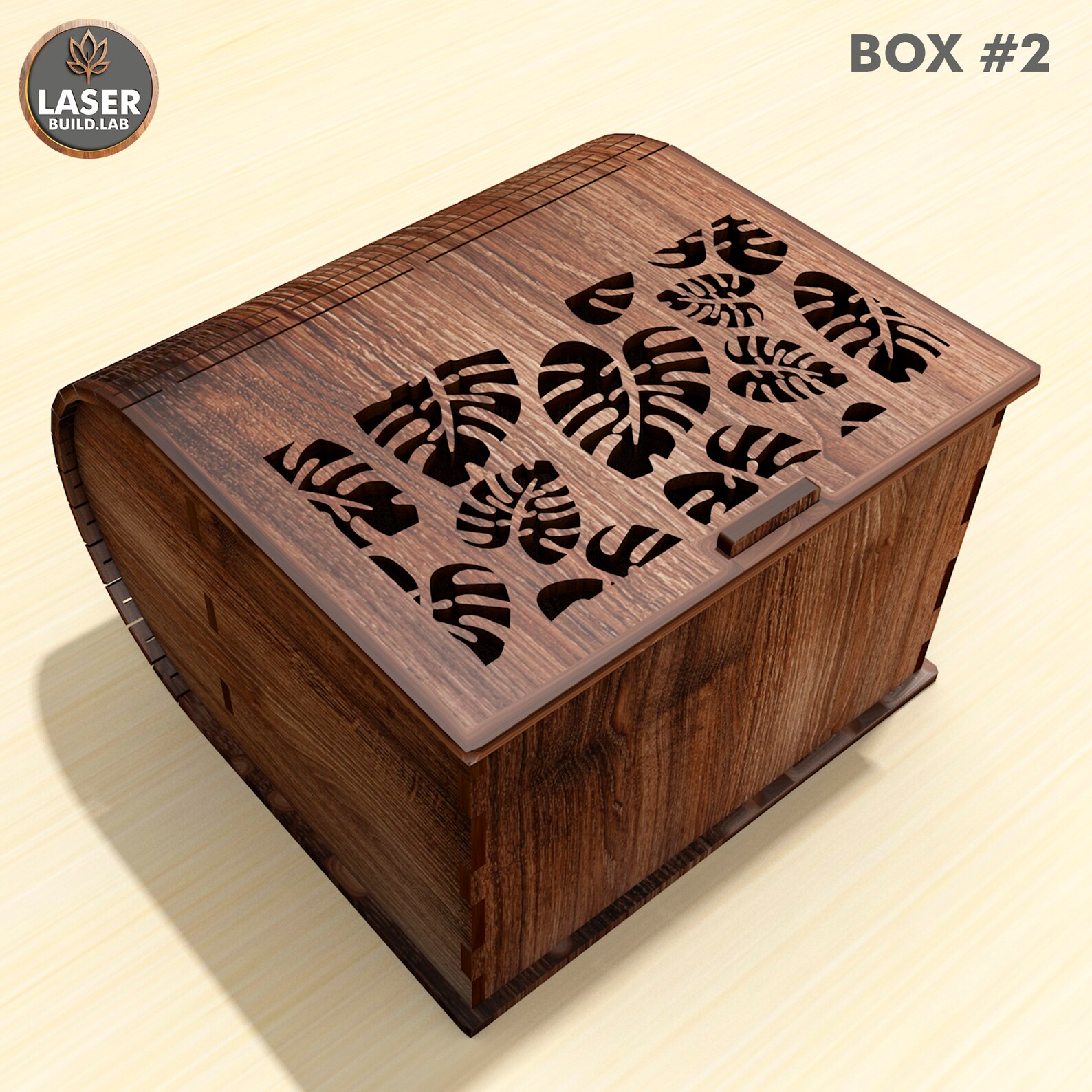 Laser File Box Book 3d Svg File Box 3mm and Laser Cut Box Template ...