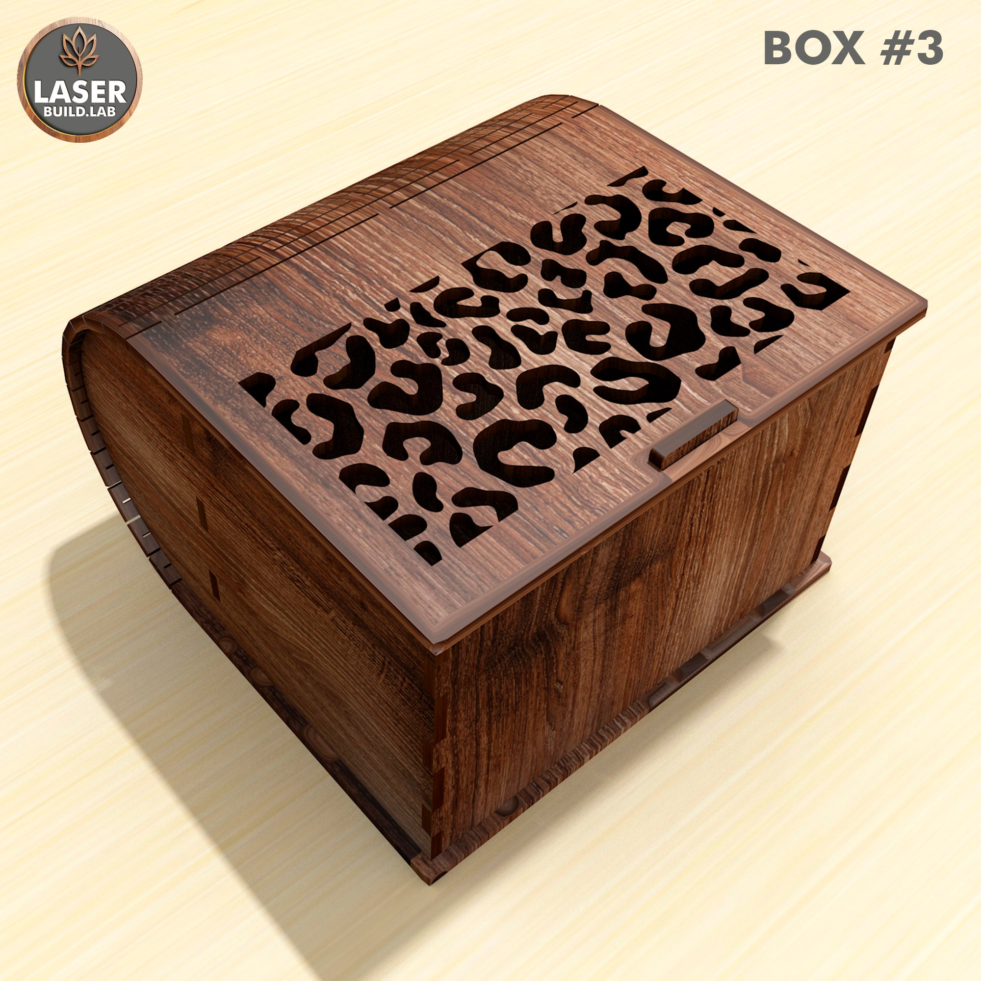 Laser File Box Book 3d Svg File Box 3mm and Laser Cut Box Template ...