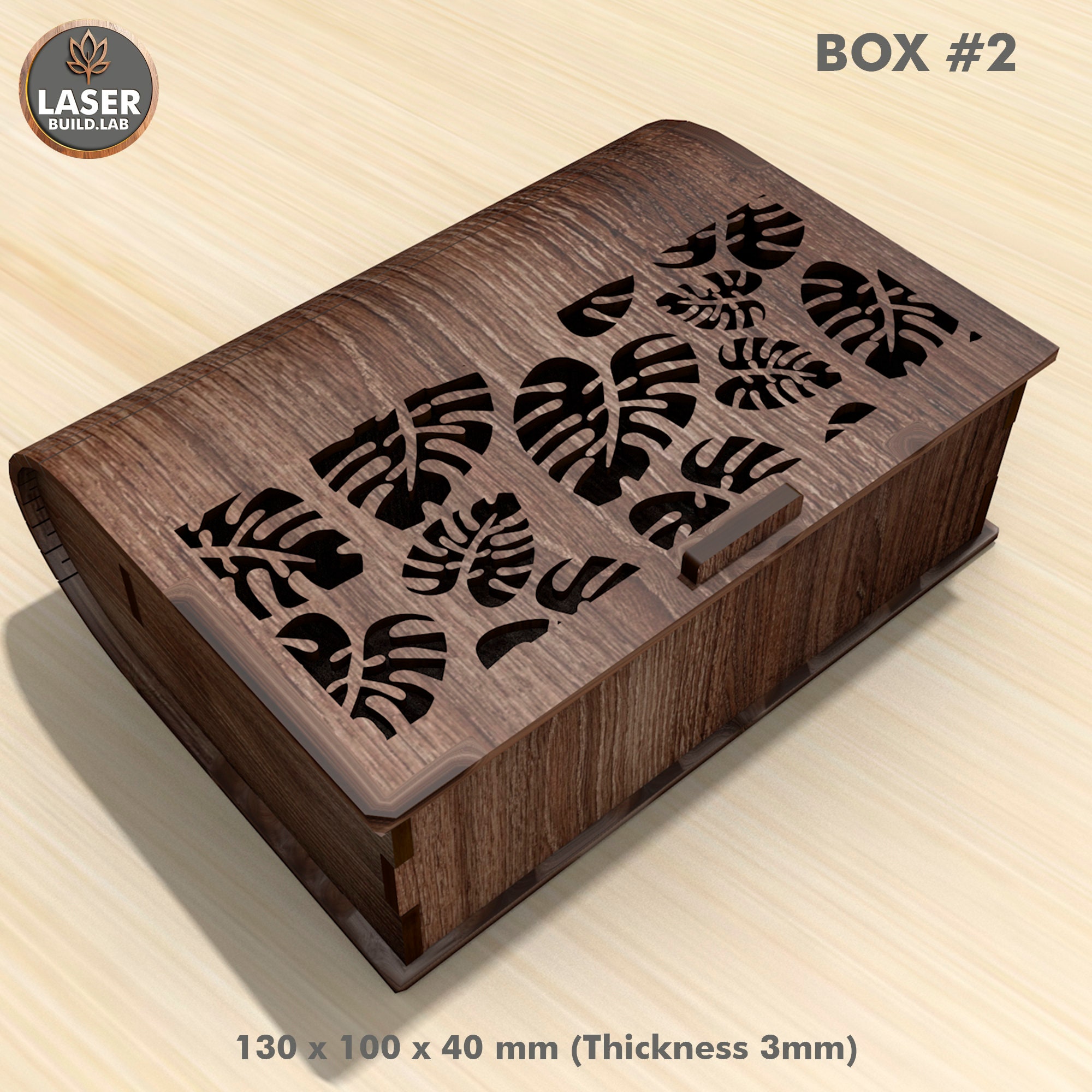 Svg Laser Cut File Box and Wooden Box With Lid, Laser Cut Box Book and ...