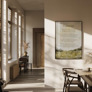 Psalm 121 A Song of Ascents / Digital Download Inspirational Christian ...