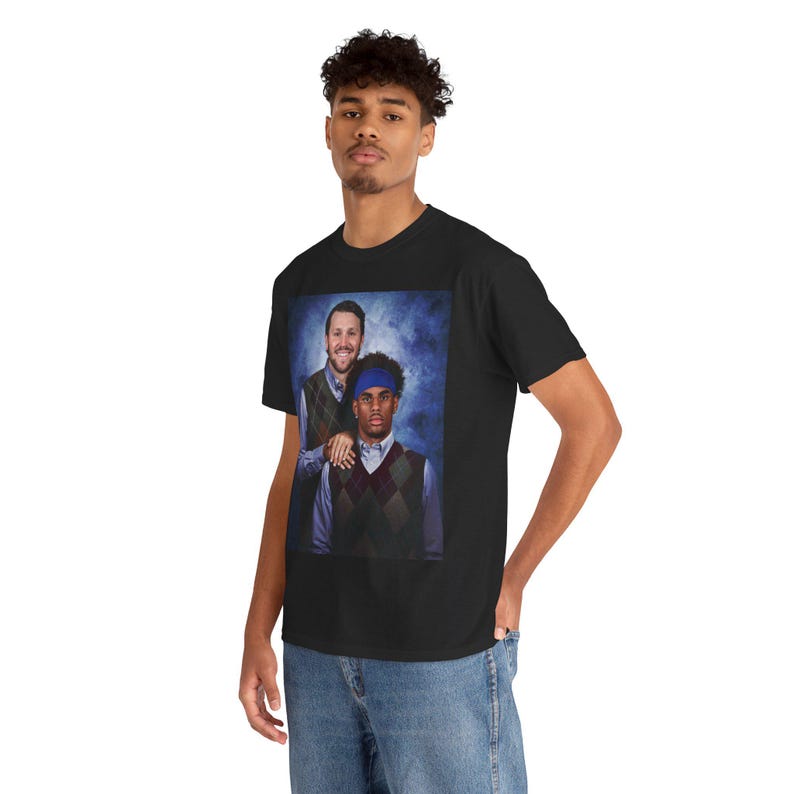 Josh Allen, Keon Coleman Step Brothers Buffalo Vintage Football Tshirt ...