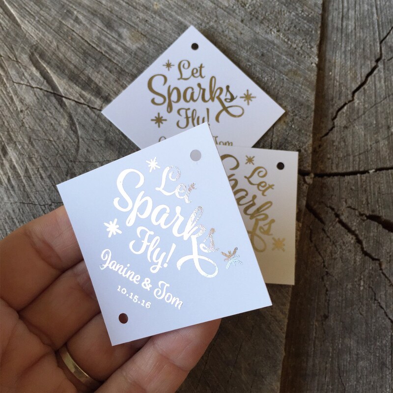 Sparkler Cards - Etsy