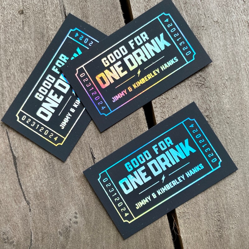 Drink Tickets - Etsy