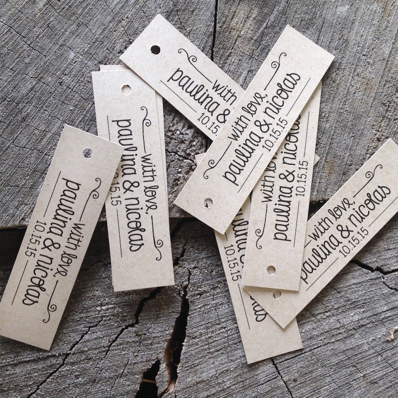 Rustic Wedding Tags - Etsy