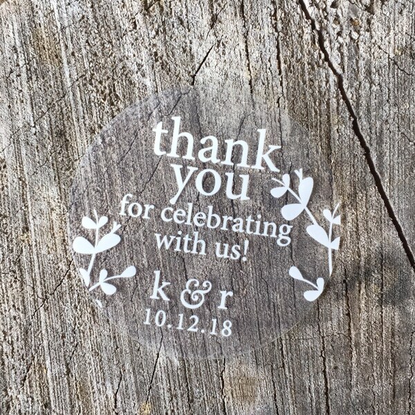 Mason Jar Thank You - Etsy