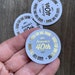 Gold Foil Wedding Drink Tokens Redeem for a Drink Coupon Bar Voucher ...