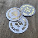 Gold Foil Wedding Drink Tokens Redeem for a Drink Coupon Bar Voucher ...