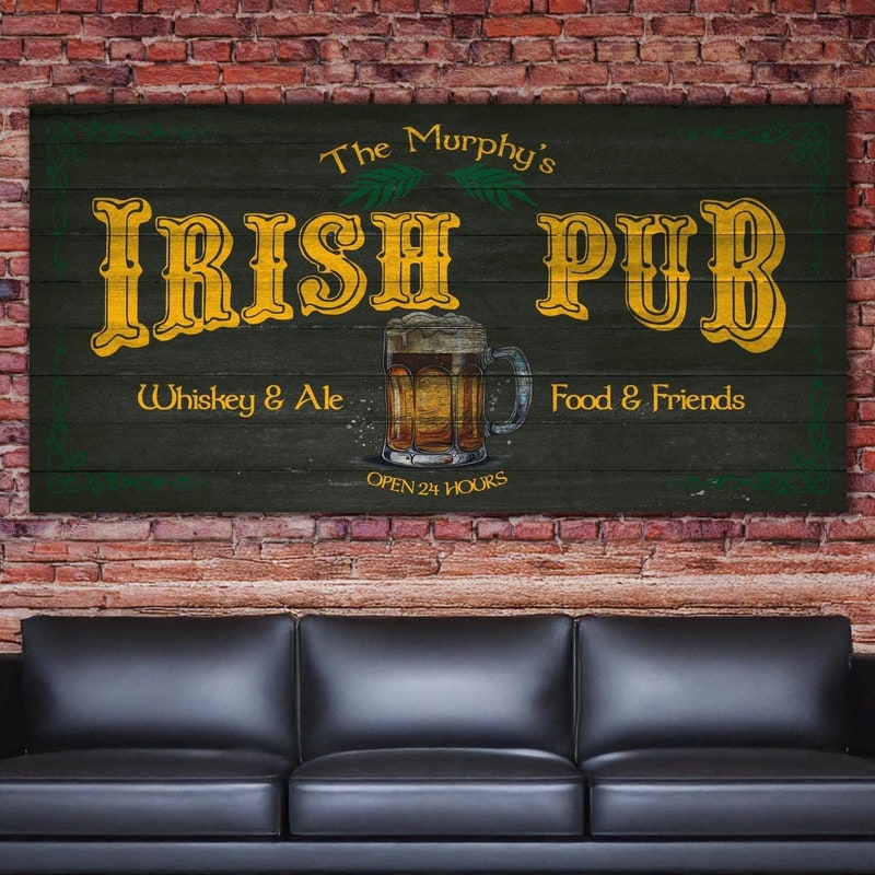 Irish Pub Sign - Etsy