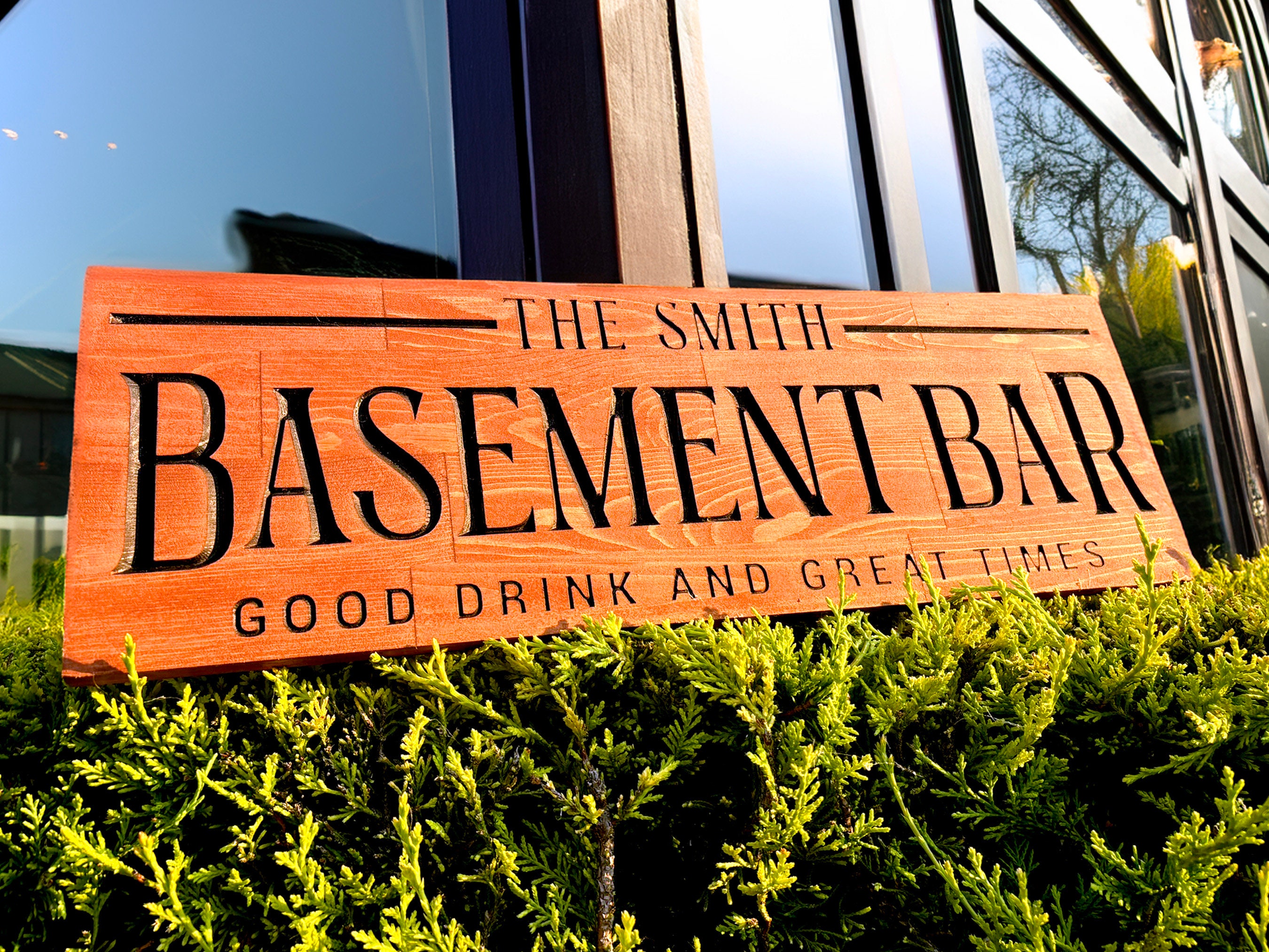 Custom Basement Bar Sign, Custom Bar Sign, Bar Decor, Home Bar ...