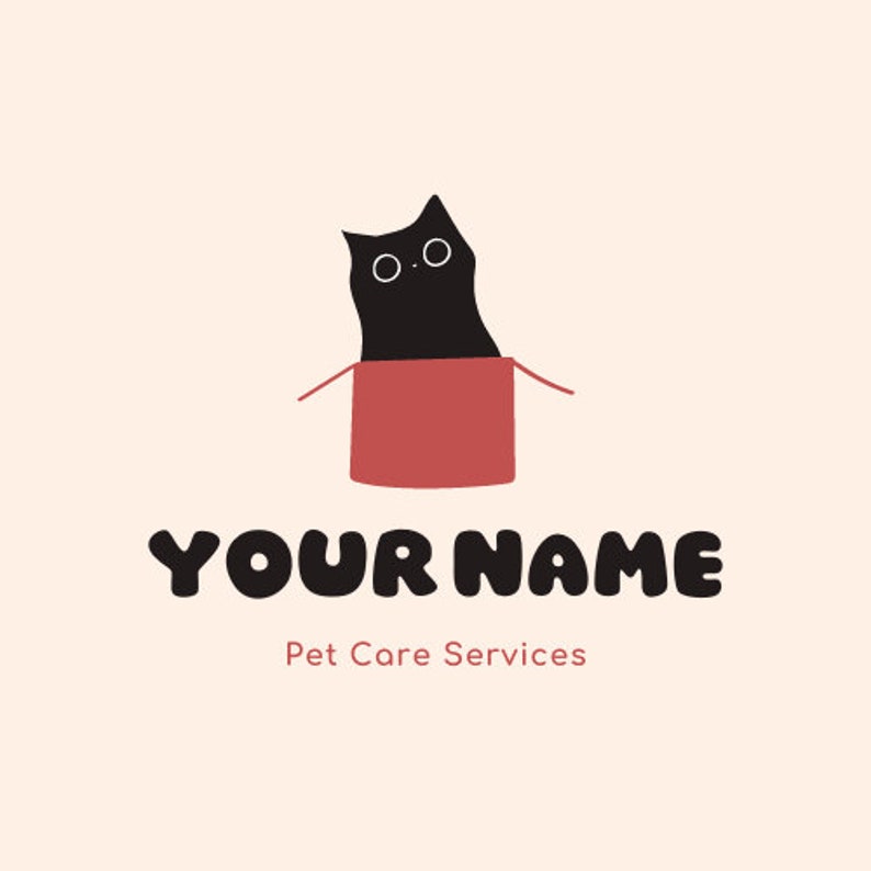 Custom Pet Care Logo Design - Personalized and Adorable Branding for ...