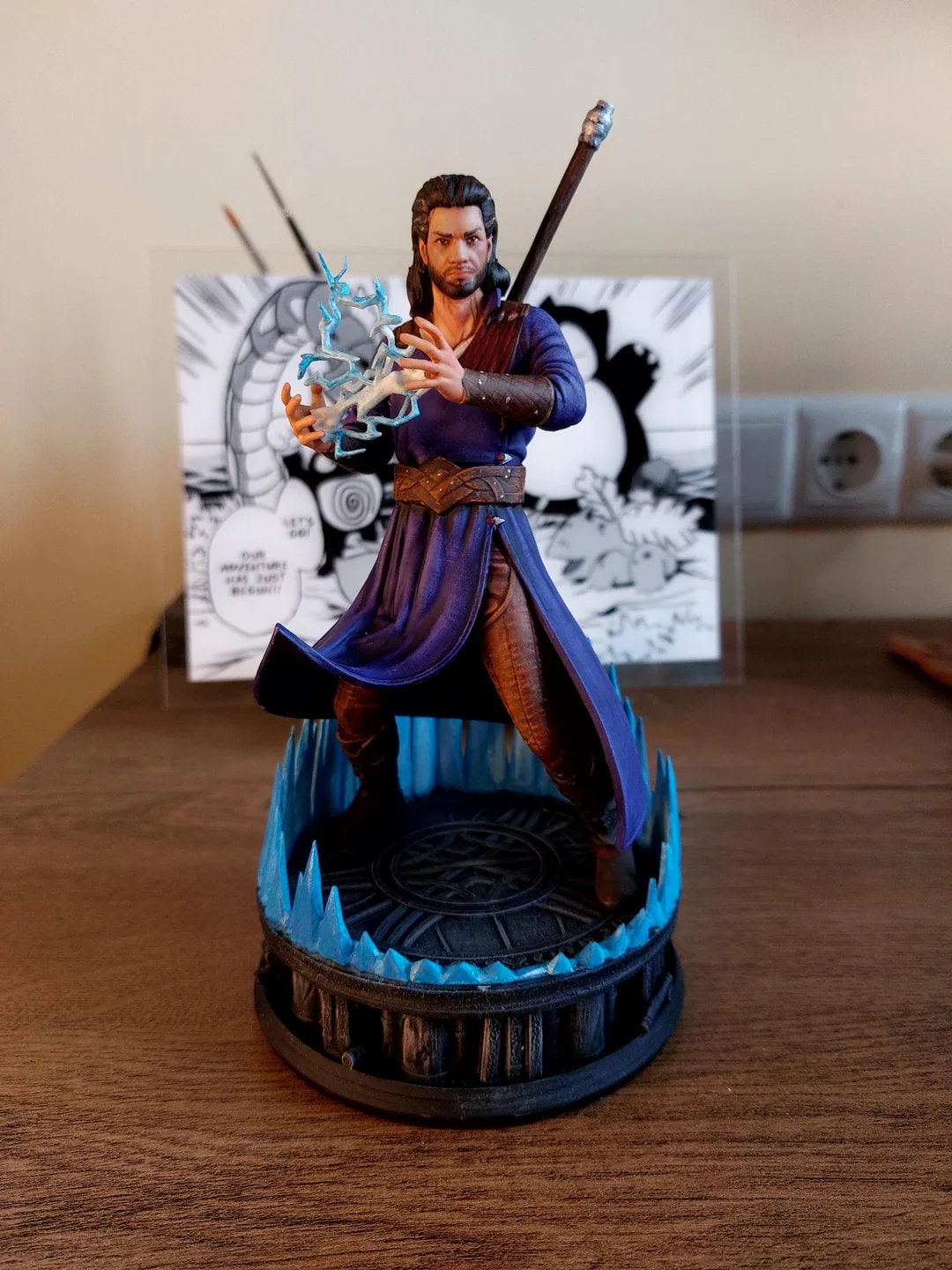 3D Printed SLA Gale Figure, BG3 Figure, Gale Baldur's Gate 3 - Etsy