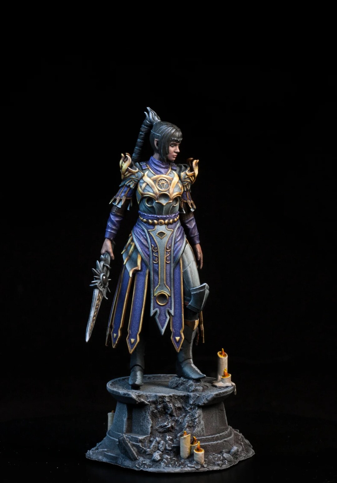 3D Printed Shadowheart Figure, BG3 Figure - Etsy Canada