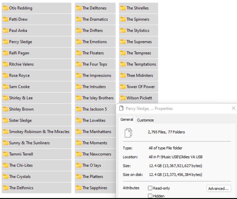 Oldies V.a.collection USB - Etsy