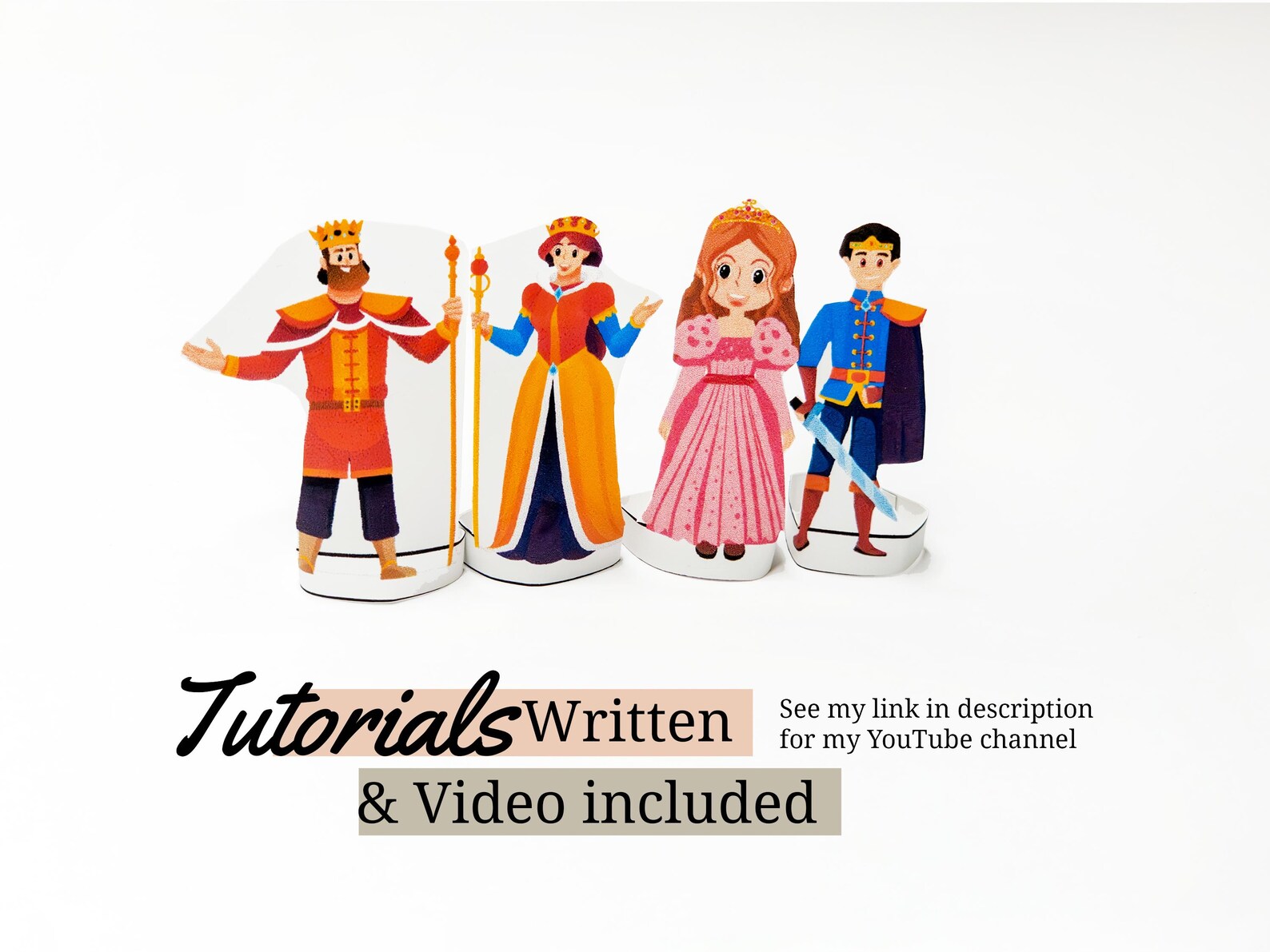 Princess and the Pea Finger Puppets: Storytelling Printable, Classroom ...