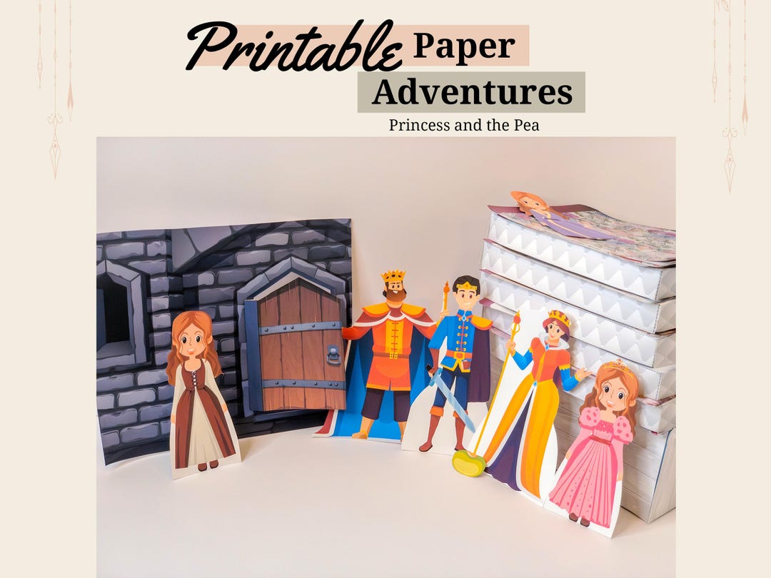 Princess and the Pea 3D Storytelling Kit – Buildable Mattress Set ...