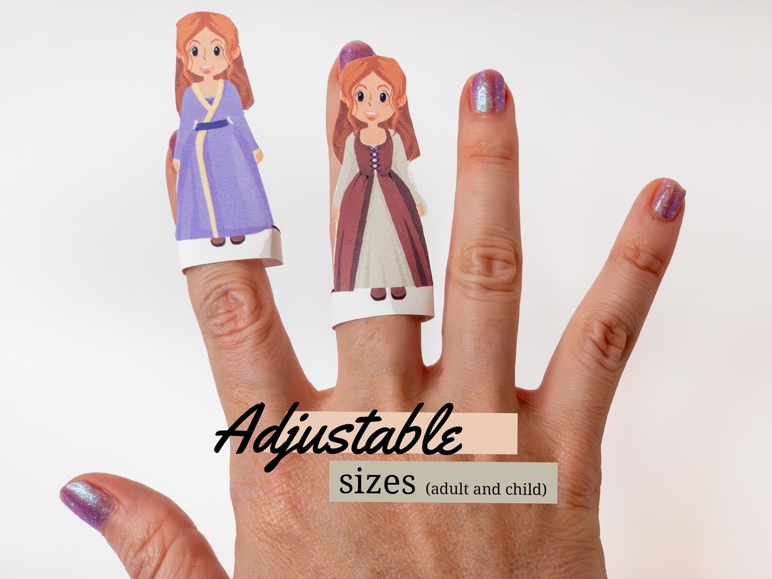 Princess and the Pea Finger Puppets: Storytelling Printable, Classroom ...