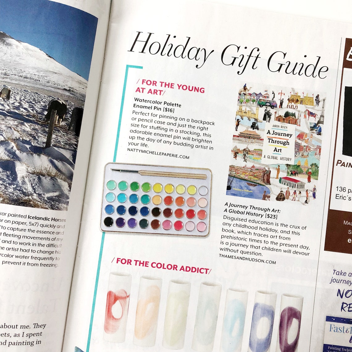 Watercolor Palette Enamel Pin - Etsy