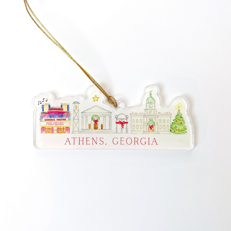Uga Christmas Ornament - Etsy