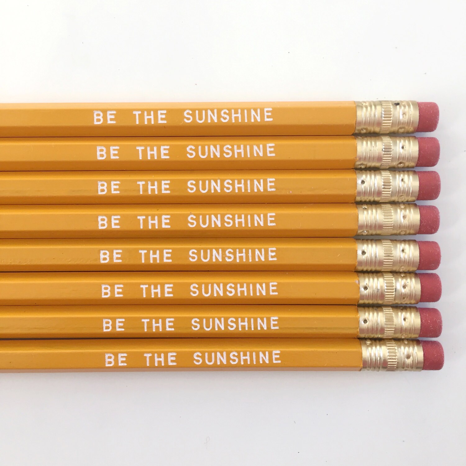 Be the Sunshine Pencils - Etsy