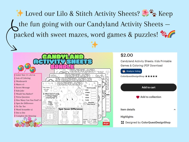 Lilo and Stitch Activity Pages | 14 Printable PDF Sheets | Coloring ...