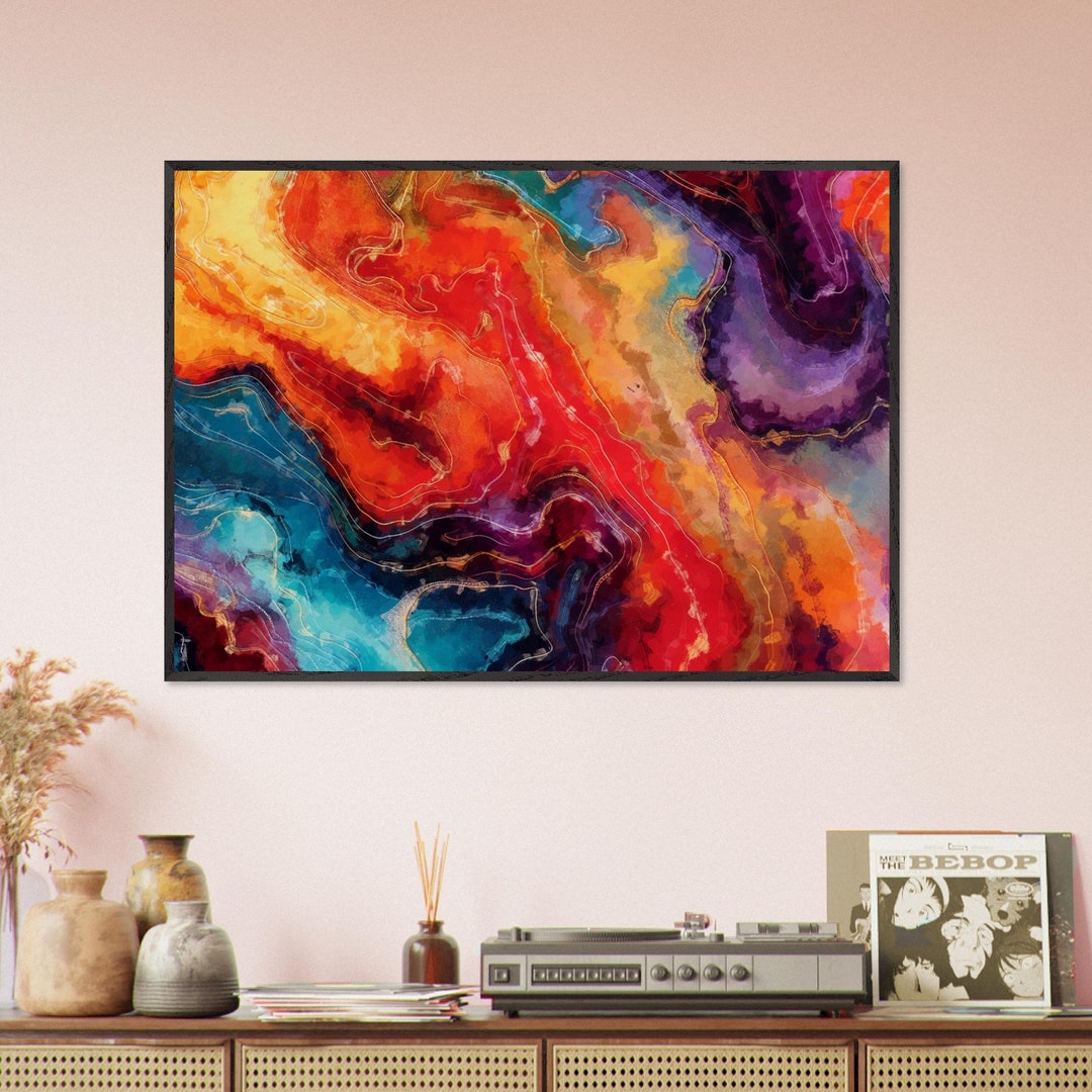 High Resolution Abstract Wall Art Print - Etsy