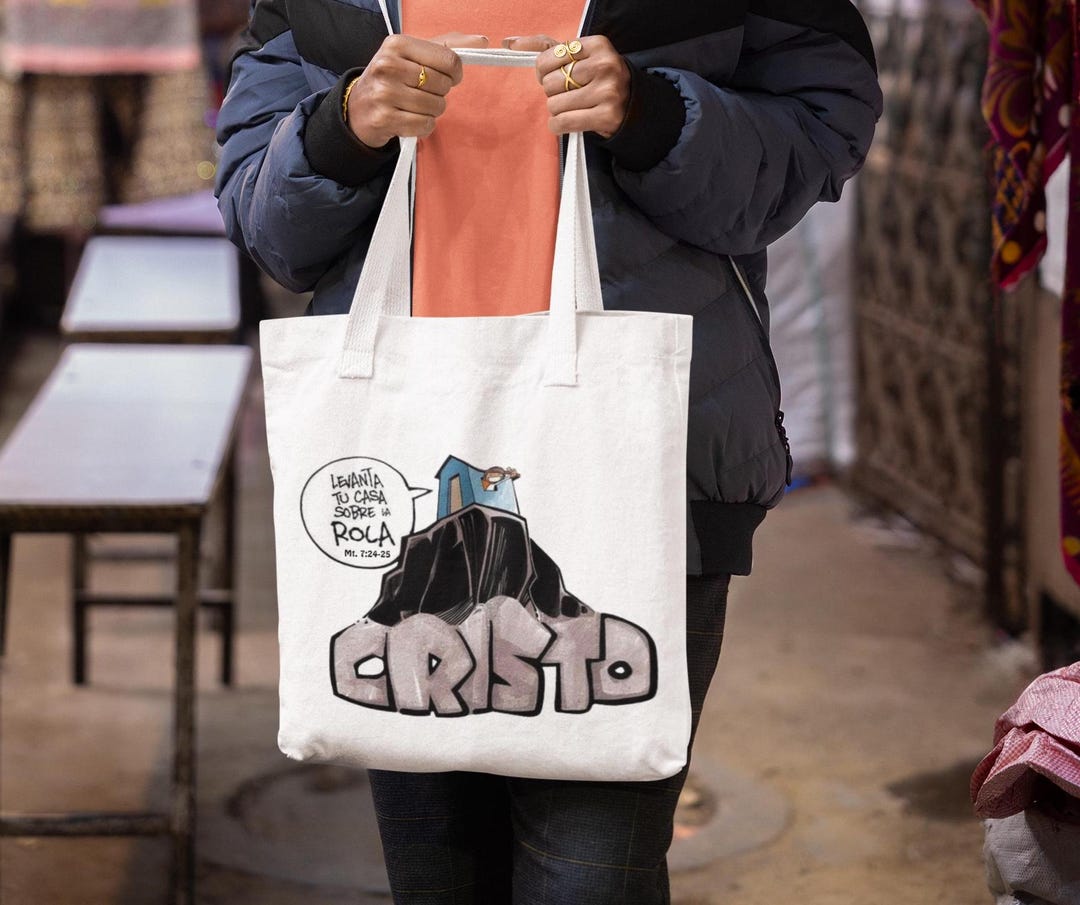 Jesus My Rock Bag, Jesus Bag, Christian Bag, Christian Gift, Salt and ...