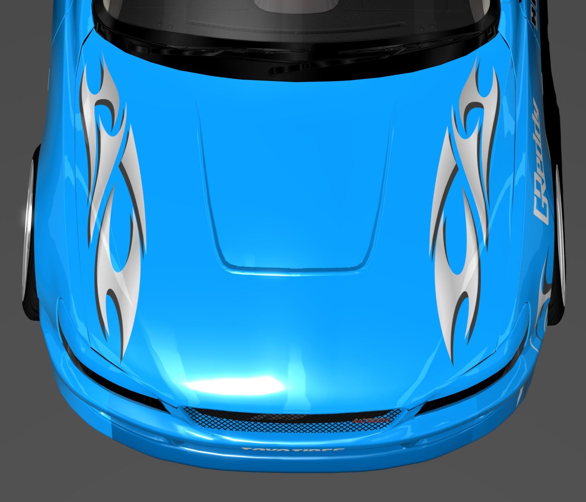 Classic Tribal Flames Universal JDM Livery - Etsy