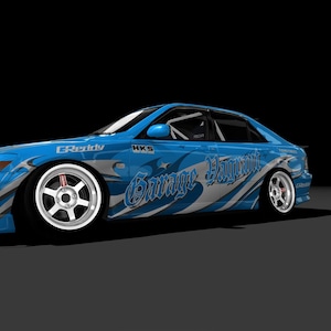 Classic Tribal Flames Universal JDM Livery - Etsy