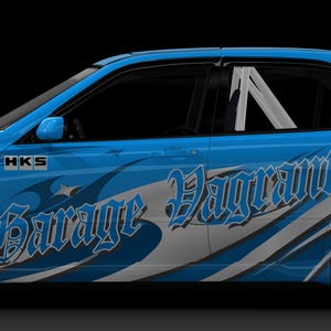 Classic Tribal Flames Universal JDM Livery - Etsy
