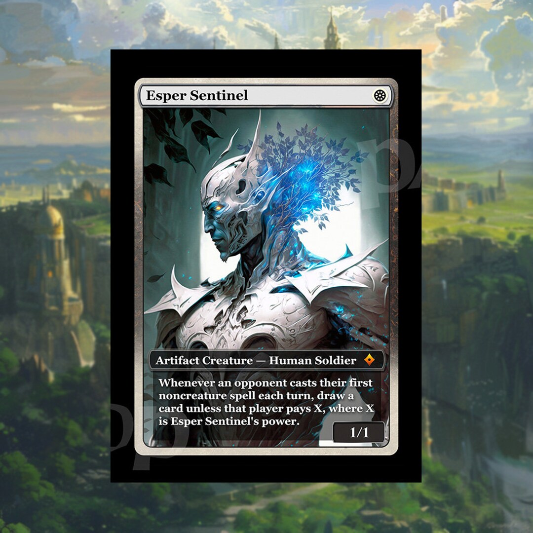 Esper Sentinel V1 MTG Playtest Proxies - Etsy