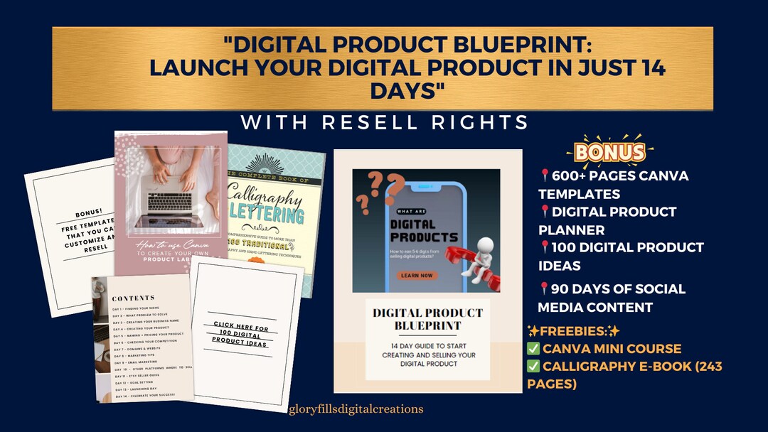 Digital Product Starter Kit With Resell Rights- Digital Product ...