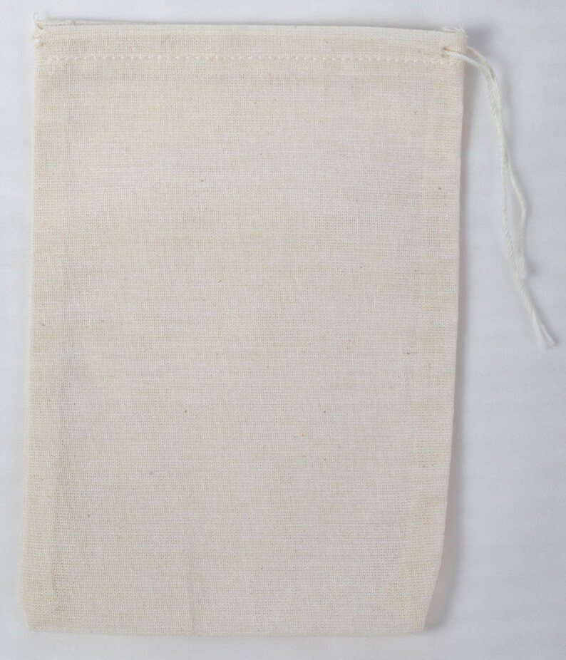 100 4x6 Cotton Muslin Drawstring Bags Bath Soap Herbs - Etsy