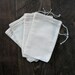 100 3x5 Cotton Muslin Drawstring Bags - Etsy